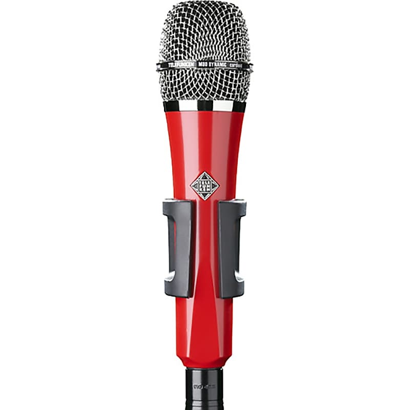 Telefunken M80 Red w/Chrome Dynamic Microphone | Reverb