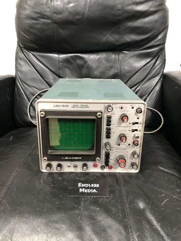 Leader LBO-505 Dual Channel Oscilloscope | Reverb