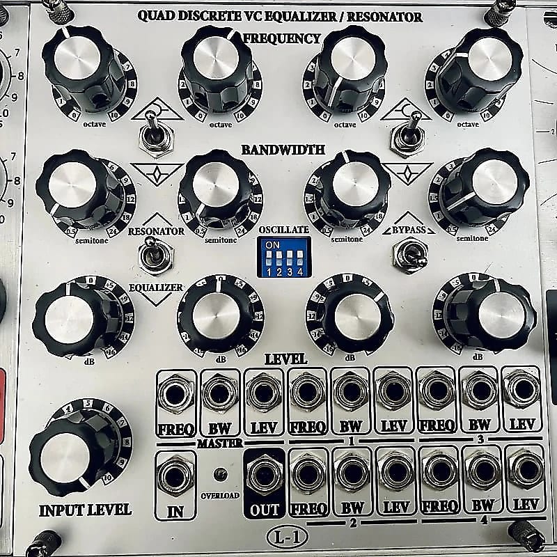 L-1 Quad Discrete EQ/Resonator (4x pingable channels) | Reverb