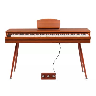 Digital Desk Table Piano 88 Key Weighted Keyboard With Music | Reverb