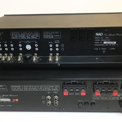 NAD 1020 Series 20 Preamp / 2140 Amp - Vintage NAD Sound | Reverb