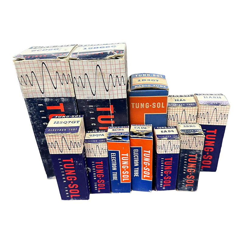 Lot of 11 Tung-Sol Vacuum Tubes | Reverb