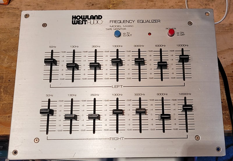 Vintage 70's Analog Graphic Equalizer EQ Mixing Music | Reverb UK