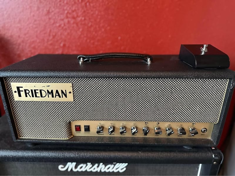 Friedman RUNT 50 2-CHANNEL 50-WATT AMP HEAD - BLACK | Reverb