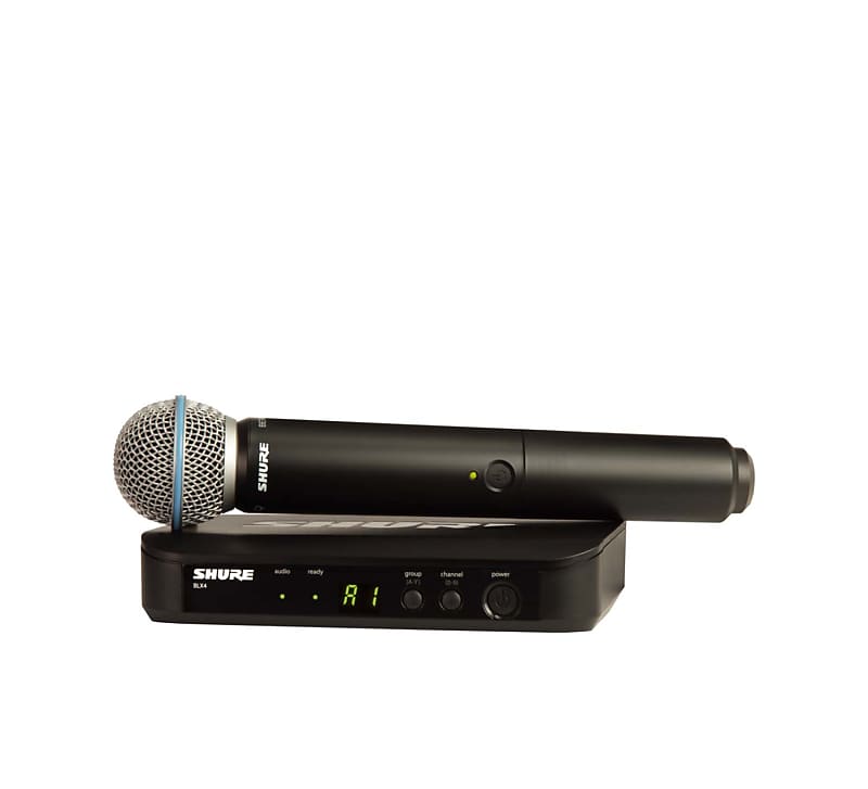 Shure BLX24/B58 Wireless Handheld Microphone System with Beta | Reverb