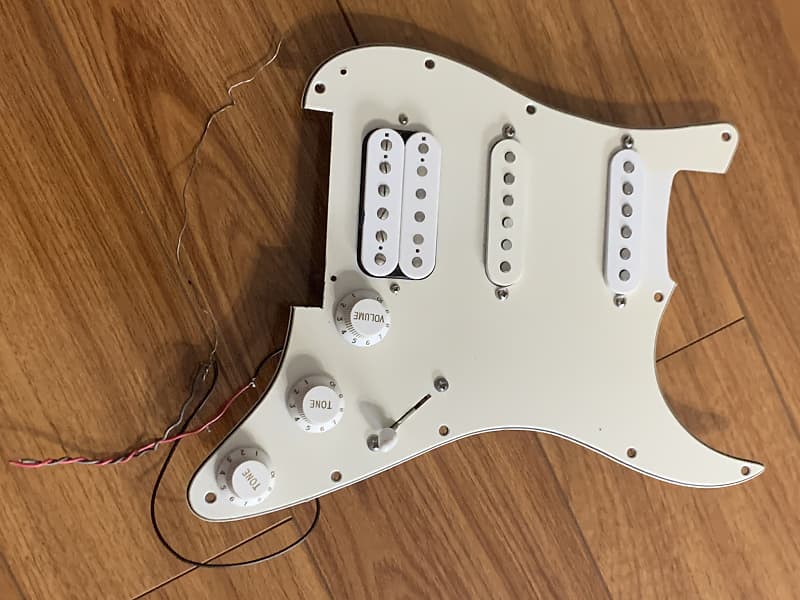 Suhr Loaded Pickguard - SSV + V60LP -Mint Color | Reverb