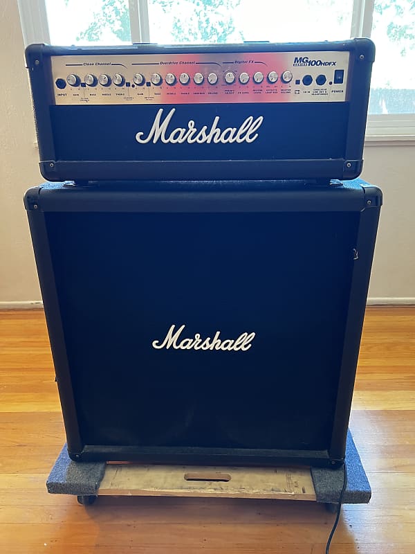 Marshall MG100HDFX Half-Stack Guitar Amp 2008 Black | Reverb