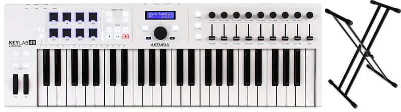 Arturia KeyLab Essential 49 49-key Keyboard Controller Bundle | Reverb