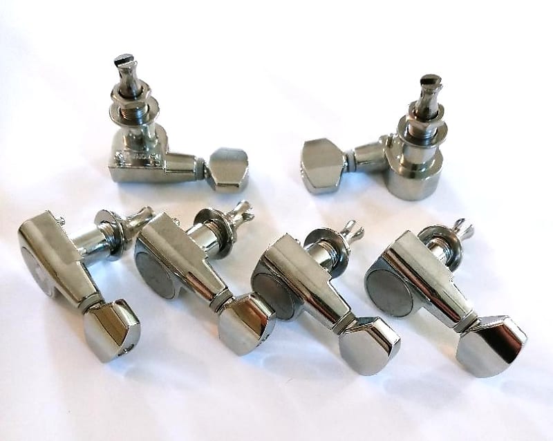 Fender Squier Affinity Jaguar Split Shaft Tuners Tuning Pegs | Reverb