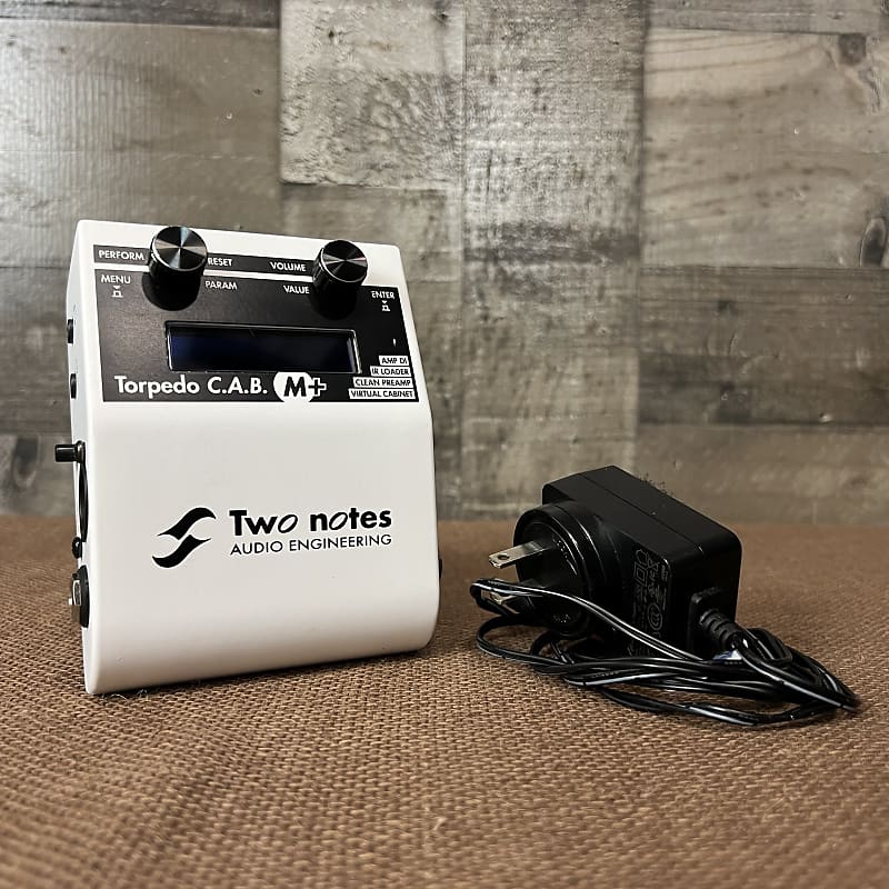 Two Notes Torpedo CAB M+ Speaker Simulator W/Power Supply | Reverb