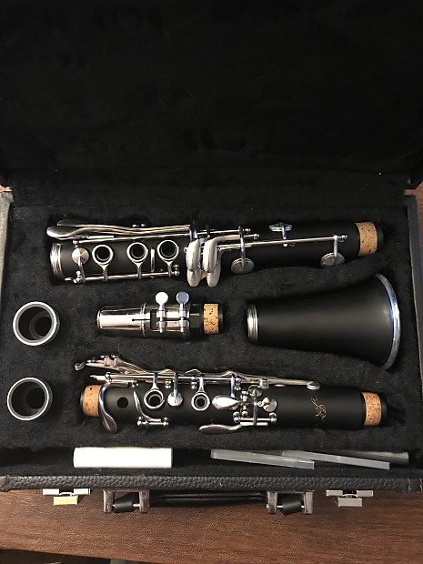 JL Cooper Bb Student Clarinet w/ Case 2012 Black-Silver | Reverb