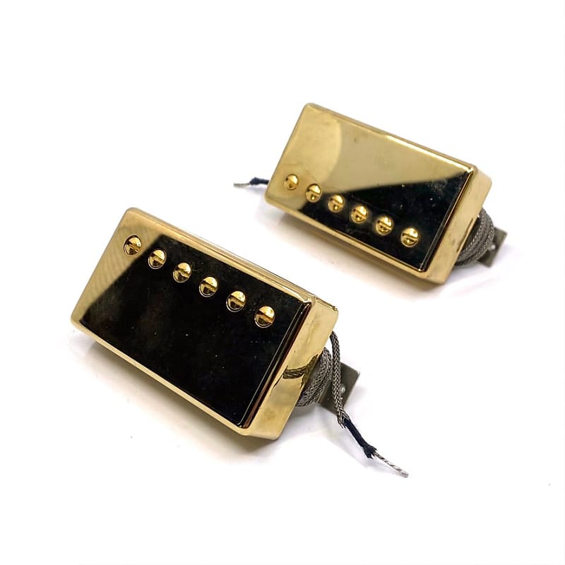 Gibson USA Made Gold Classic 57 Guitar Pickup Set PAF (S11) | Reverb