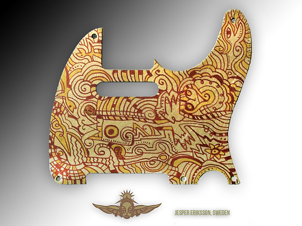 Unique Pickguard for Telecaster 2015 | Reverb