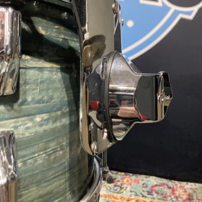 Rogers 8x12" Holiday Tom Tom Late 1960s - Blue Strata Pearl | Reverb