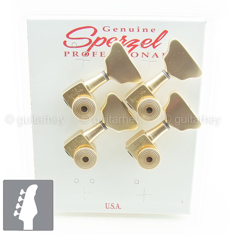 USA Sperzel Locking Tuners 4 in Line Bass Keys 4-Strings | Reverb