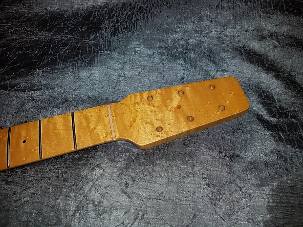 GuitarsByDesign Snakehead Tele Guitar Neck 1pc. Birdseye | Reverb