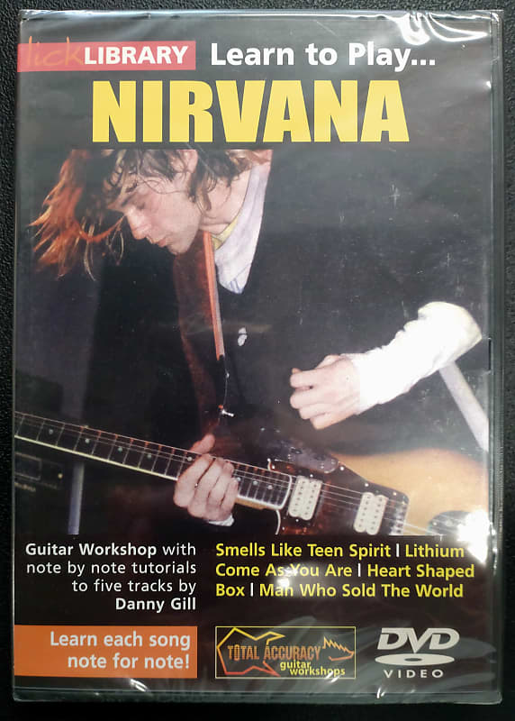 Lick Library Learn to Play... Nirvana DVD | Reverb