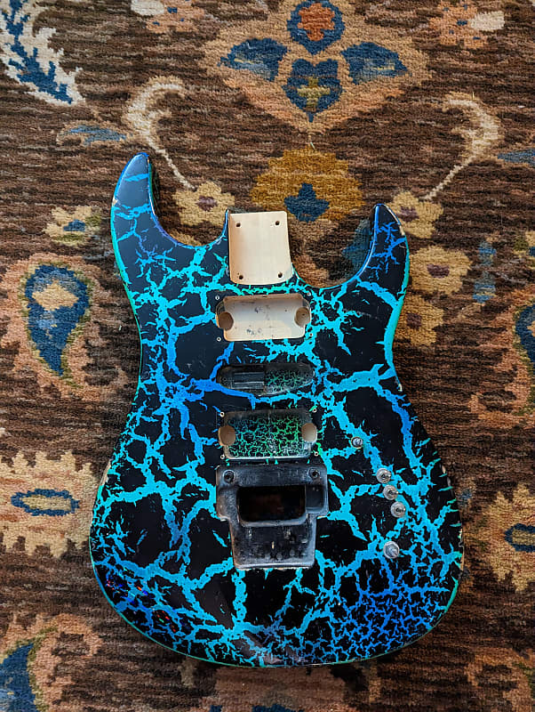 B.C. Rich ST III Tony MacAlpine - Project Body - Blue Green | Reverb