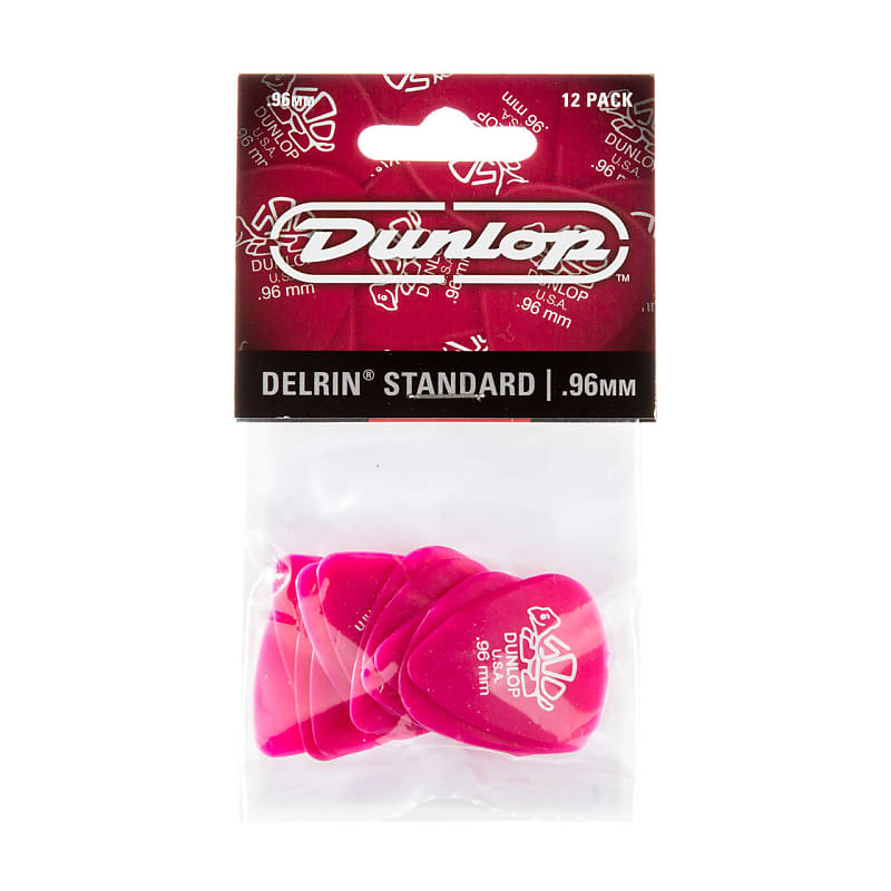 Dunlop Player's Pack | Delrin 500 Pick .96mm | 12-Pack | Reverb