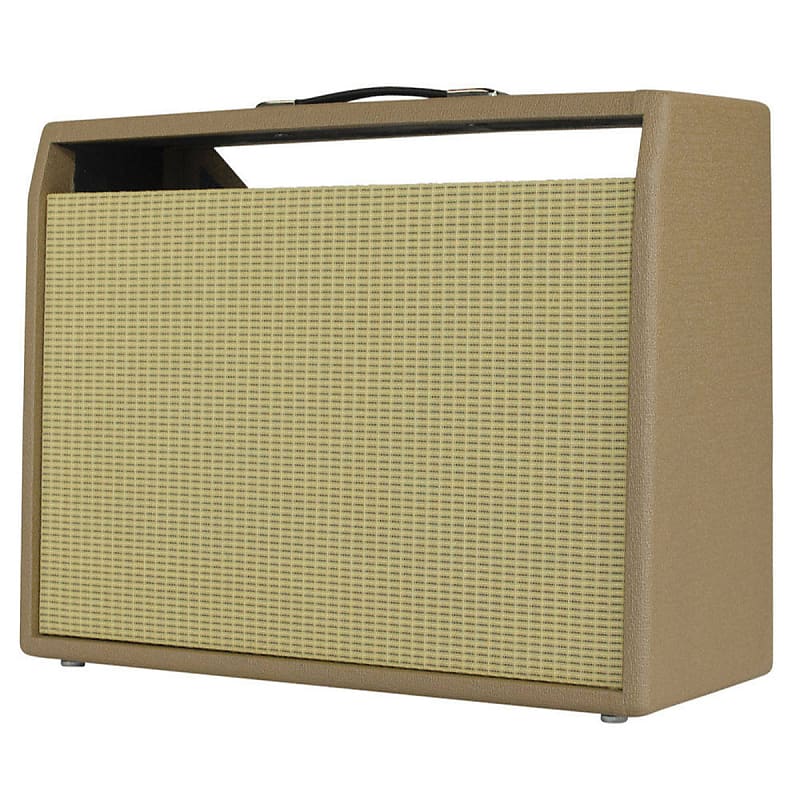 Mojotone Brownface Vibroverb® 6G16 Style 2x10 Combo Cabinet | Reverb
