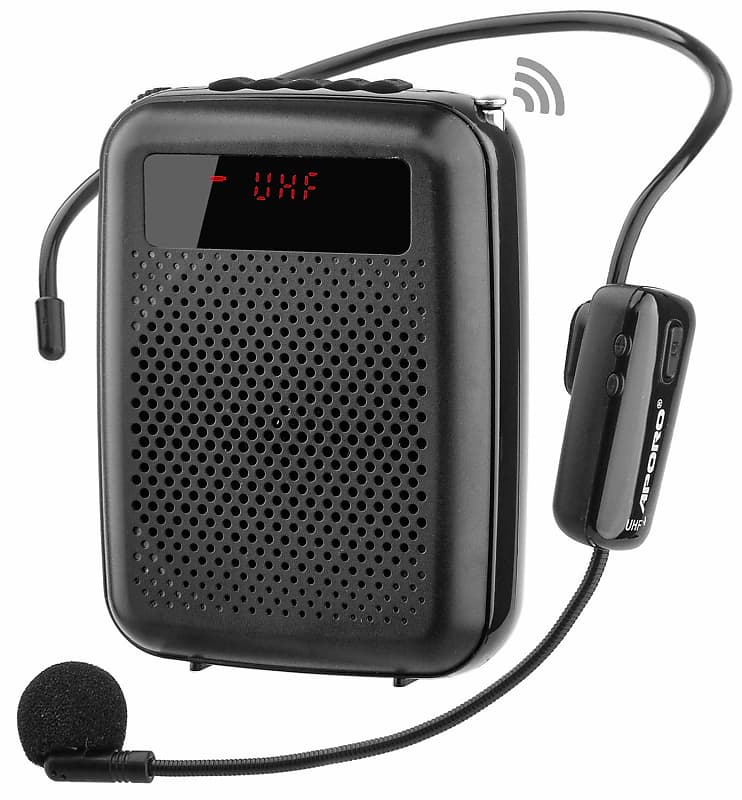 JCWY UHF Wireless Voice Amplifier 12W, Portable Rechargeable | Reverb