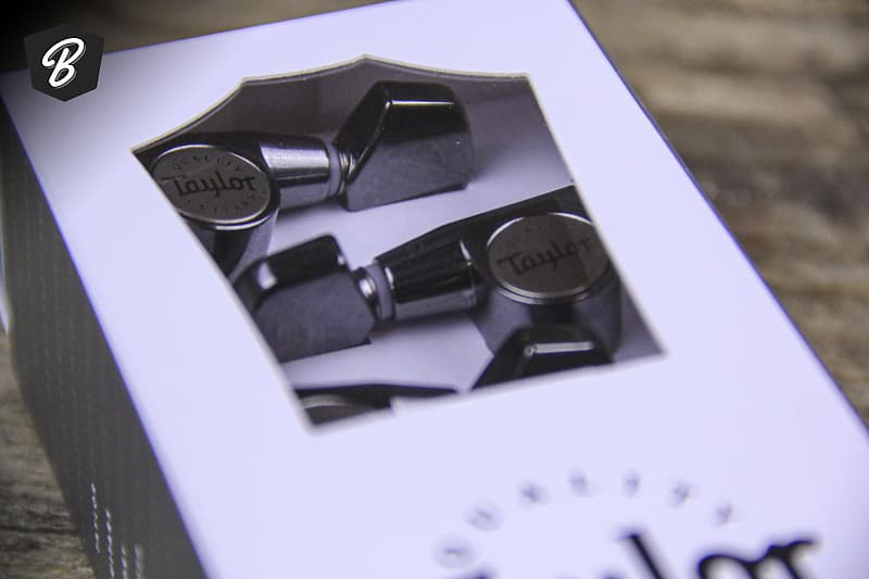 Taylor Guitar Tuners 18:1 - 6-String Polished Nickel | Reverb