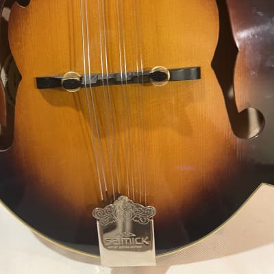 Samick SM 50S mandolin 1996 - gloss dark sunburst | Reverb