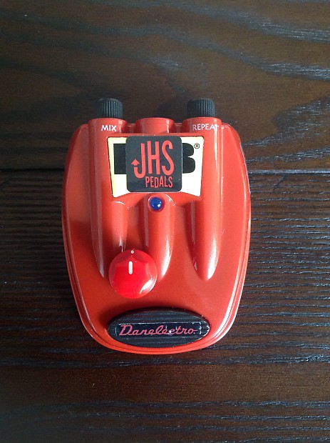 Danelectro Fab Echo (JHS Pedals Speed Knob Mod) 2014 Red | Reverb