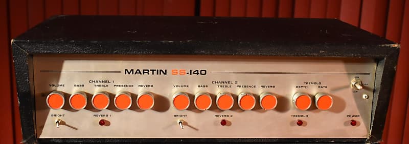 1960s Martin SS-140 Head w/Cabinet | Reverb