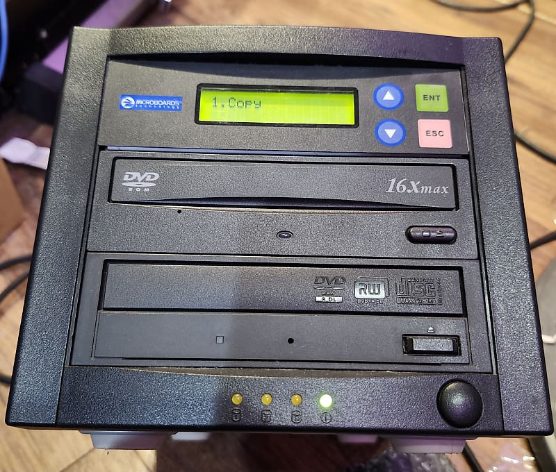 Microboards Quick Disc QD-DVD - 1 to 1 Silver\Black | Reverb