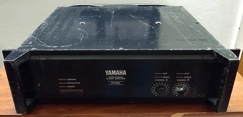 Used Yamaha PC 1602 stereo power amplifier | Reverb