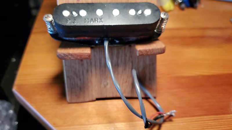 PJ Marx Stacked single coil pickup 1985-90 - Black | Reverb UK