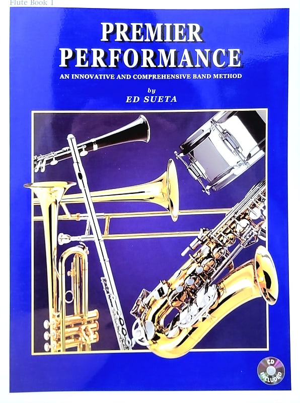 Ed Sueta Premier Performance Band Method - Flute Book 1 | Reverb