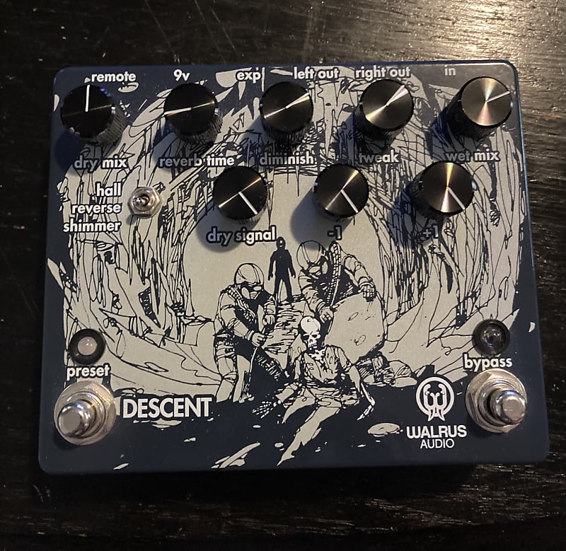 Walrus Audio Descent Reverb / Octave Machine 2015 - Present - | Reverb