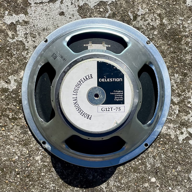 Celestion G12T-75 16 ohm 75 watts Marshall spec 2000 | Reverb UK
