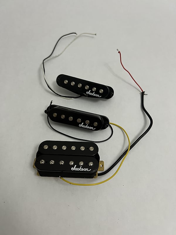 Jackson HSS Pickup Set - Black | Reverb