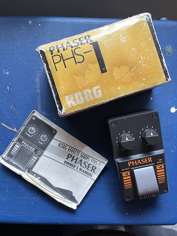 Korg PHS-1 Phaser w/Box, Instructive Super RARE! (Boss, Made | Reverb