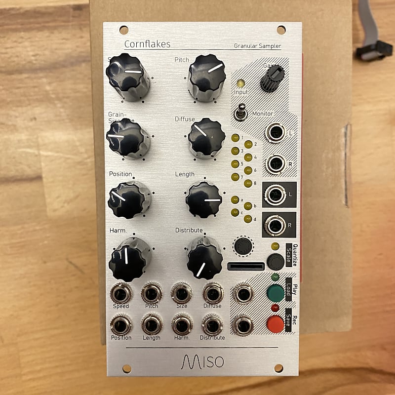 Miso Modular Cornflakes Eurorack Granular Sampler 2022 Silver | Reverb