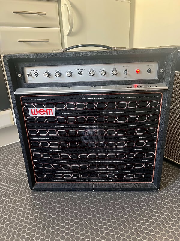 WEM Dominator Bass Mk 3 1970s - Black | Reverb UK