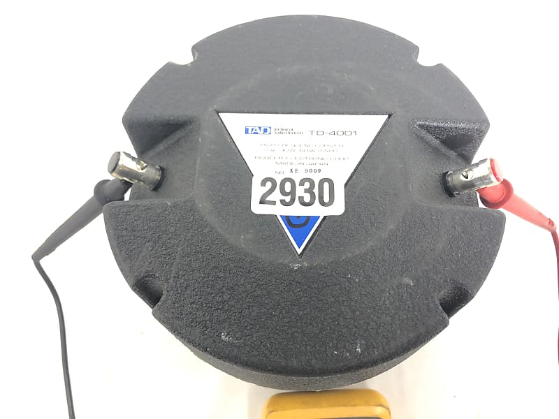 TAD TD-4001 High Frequency Driver W/Original Beryllium | Reverb