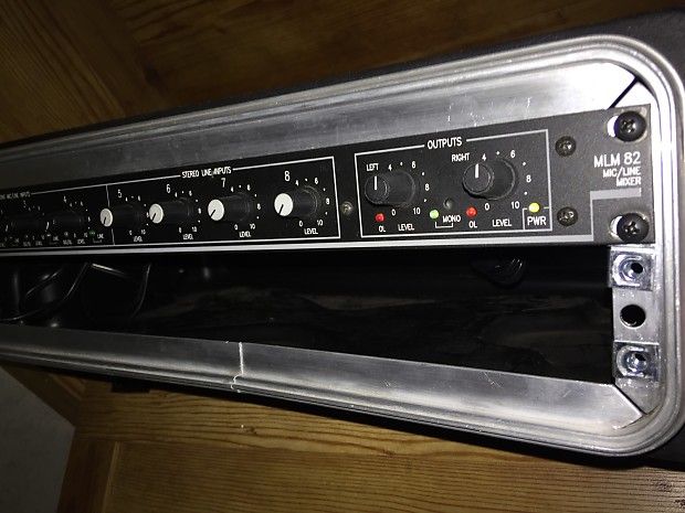 Rane MLM82 8 Channel Mic/Line Mixer | Reverb