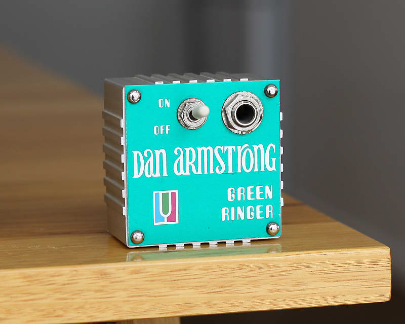 RARE! Vintage 1970s Musitronics Dan Armstrong Green Ringer | Reverb