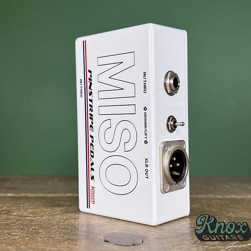 Pinstripe Pedals MISO Mono Line Isolator White | Reverb