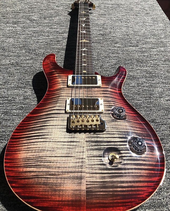 PRS Custom 24 Wood Library - Brazilian rosewood fretboard | Reverb