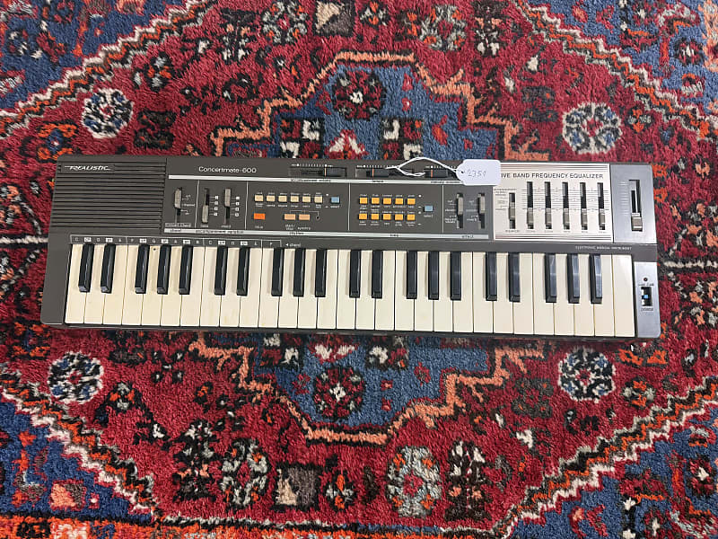 Realistic Concertmate 600 (Casio MT-100) Vintage | Reverb Canada