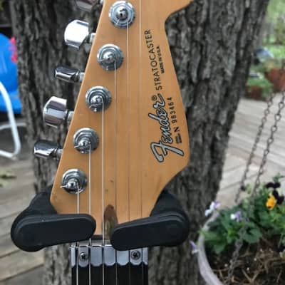 Fender Strat plus Deluxe Ultra 1989 - midnight blue | Reverb