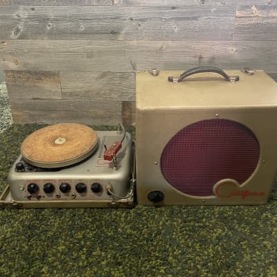 Califone Model 12V-5 Record Player / Amplifier / Microphone | Reverb