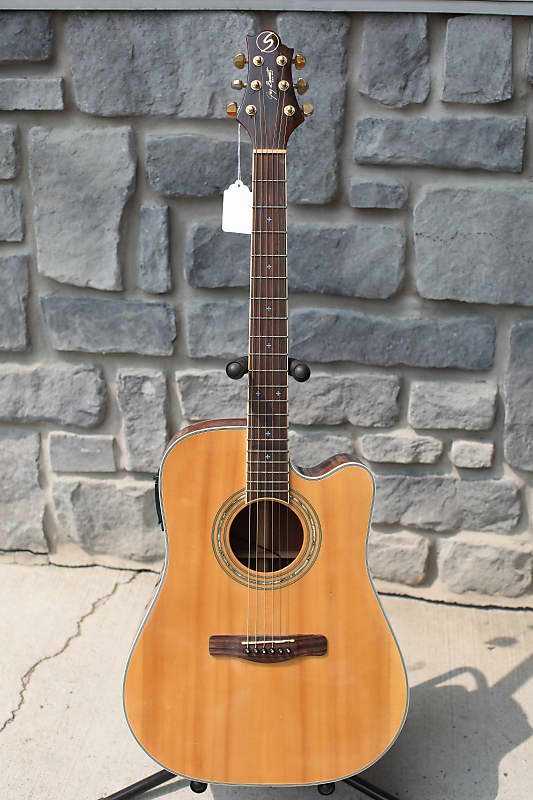 Samick Greg Bennett design Acoustic Guitar w/ Fishman Pickup | Reverb