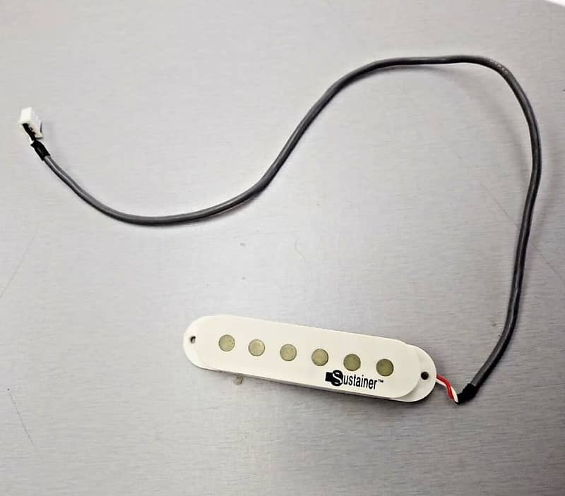 Fernandes Sustainer Rare White Vintage Driver Pickup With | Reverb