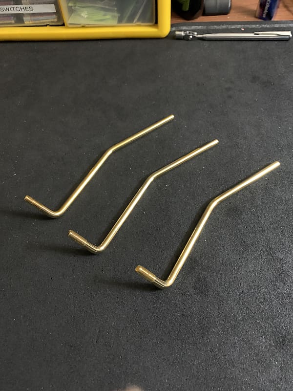 Floyd Rose Original Tremolo Bars 80’s Gold | Reverb